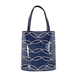 Tory Burch Block-T Ladies Medium Leather Tote Handbag 39636409