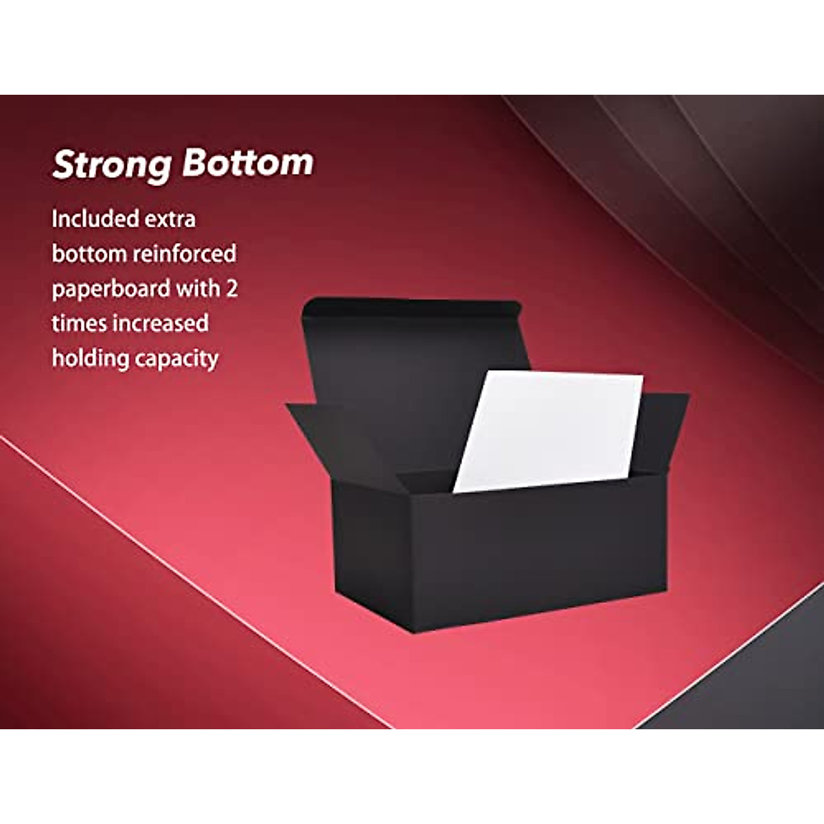 HUAPRINT Black Gift Box,Gift Boxes with Lids 9.5x6.5x4inch,24pcs Paper Gift Box Bulk,Rectangle Gift Boxes for Presents,Birthday,Bridesmaid Proposal,Groomsmen Engagements,Baby Showers, Christmas,Wedding Party Favor,Crafting Cupcake,Holidays