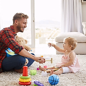 Pseutio 20 PCS Wooden Mallets Mini Wooden Hammers for Chocolate Crab Lobster Mallets Cute Beating Gavel Toys for Boys Girls