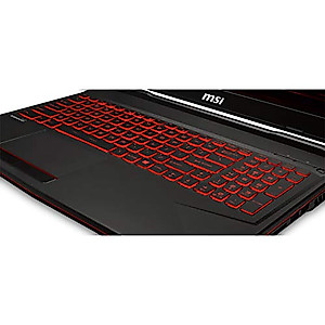 MSI GL63 8RD-210US Gaming Laptop i7-8750H GTX 1050Ti 4GB, 8GB RAM, 256GB SSD + 1TB HDD, 15.6"