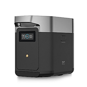 EF ECOFLOW Delta 2 Smart Extra Battery, 1024Wh LiFePO4 Expansion Battery for Power Station DELTA2