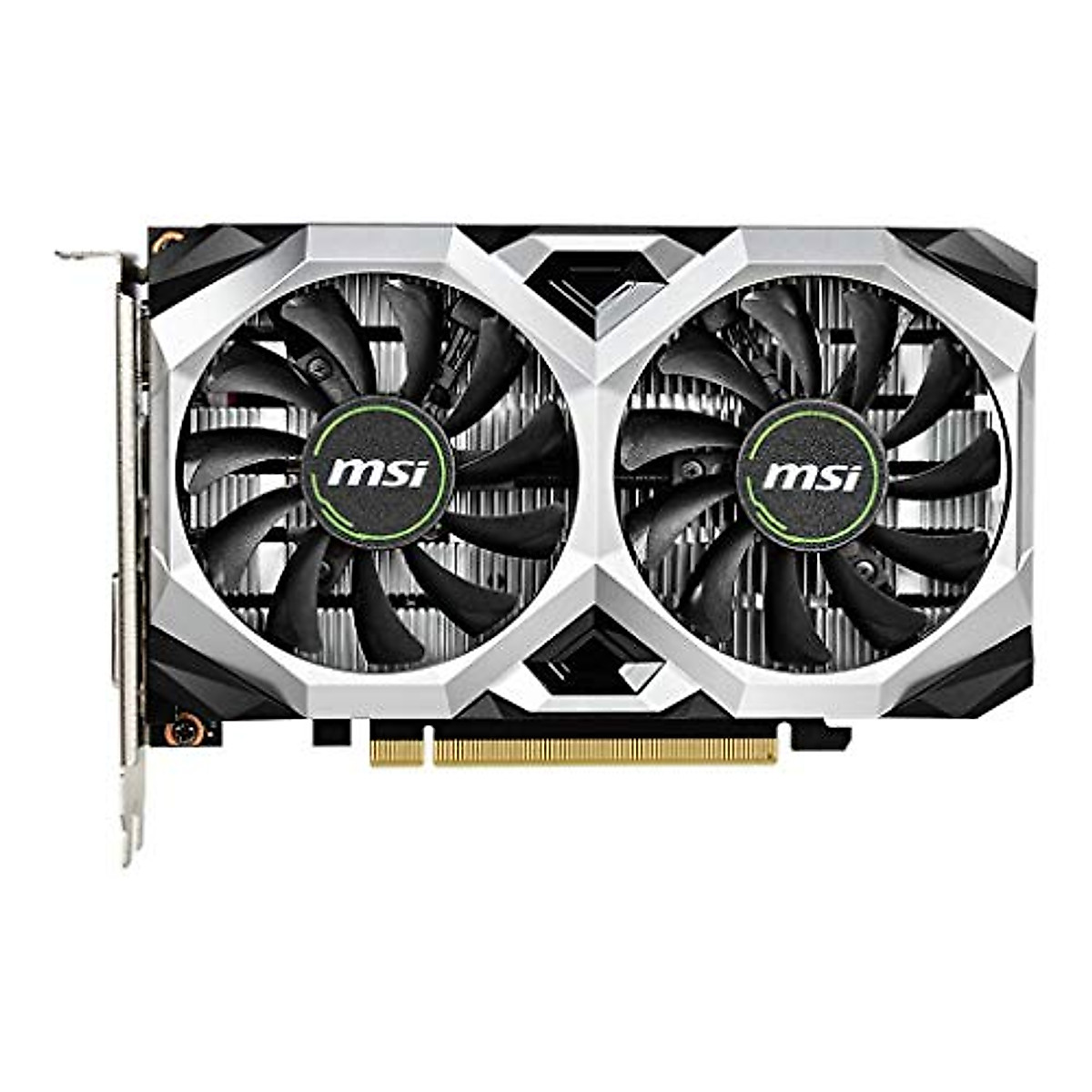 MSI Gaming GeForce GTX 1650 128-Bit HDMI/DP/DVI 4GB GDRR6 HDCP Support DirectX 12 VR Ready OC Graphics Card (GTX 1650 D6 Ventus XS OC)