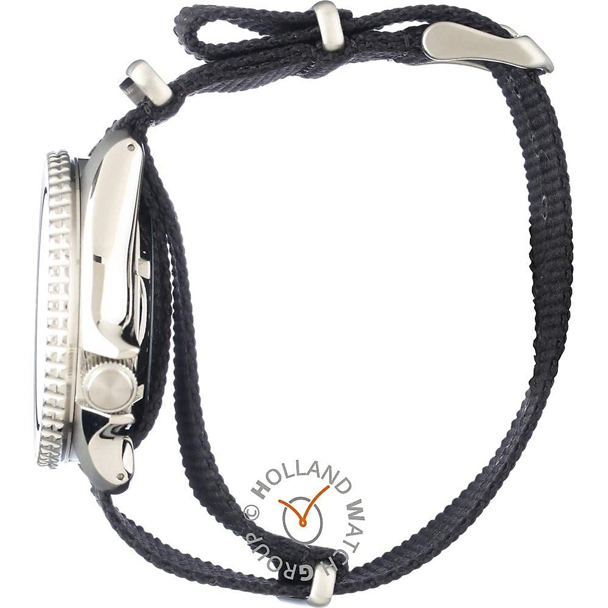 Seiko Analog SRPD55K3, Black/White, Strip