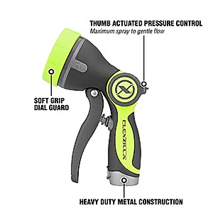 Flexzilla Garden Heavy Duty Pistol Grip Garden Hose Nozzle - NFZG61