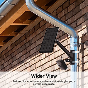 Koroao 2-in-1 Universal Pole Mount for Camera & Solar Panel Compatible with Blink Outdoor4/XT/XT2 Camera