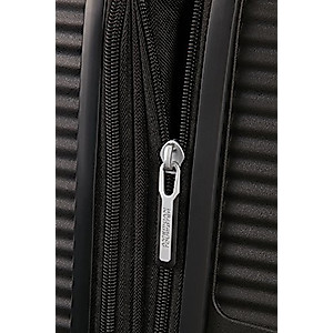 American Tourister Unisex Adult's S 41 L, Black (Bass Black), Small (55 cm-41 Litre)