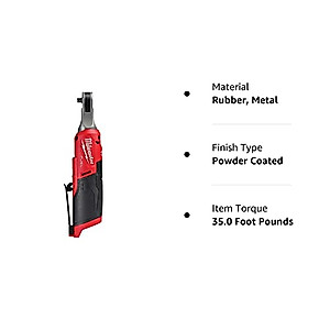 Milwaukee M12 FUEL 1/4" High Speed Cordless Ratchet - No Battery, No Charger, Bare Tool Only