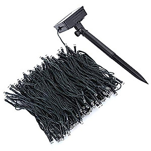 DDGD 22M 200LED Solar String Lights Waterproof Decorative Lamp with 8 Modes, Waterproof Crystal Ball LED Lights Outdoor Solar Powered Lights, Decorative Lighting for Home, Garden, Party, Festival