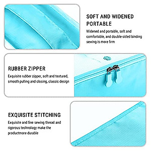 7PCS Storage Bag For Moving,Travel Packaging Bag,Large Moving Bags,Organizer Bags for Travel,Travel,Christmas Decoration,Packaging Supplies,Organizer's Handbag,Reusable And Sustainable Use (C)