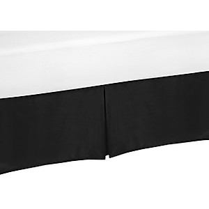 Black Crib Bed Skirt for Baby Bedding Sets