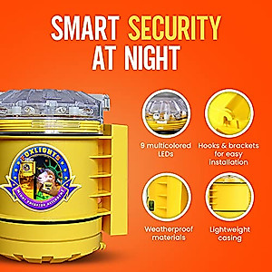 Foxlights Night Predator Deterrent, Predator Control Light, Protect Crops, Orchards & Livestock 360° Flashing LED Light, Used by Professional Ranchers & Farmers, See Solar Model - Môpet Marketplace