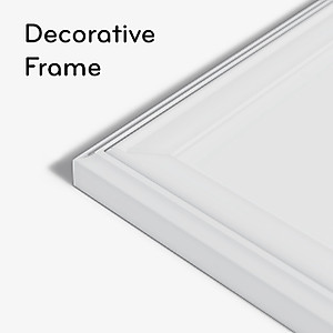 U Brands Magnetic Dry Erase Board, 20 x 30 Inches, White Wood Frame (2071U00-01)