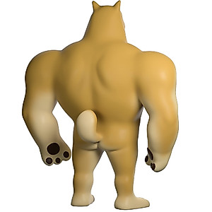 You Tooz Swole Doge 5' Tan Vinyl Figurine - Meme Collection