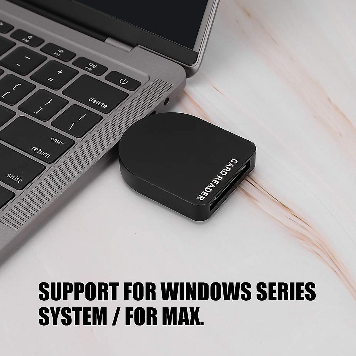 XQD Card Reader Adapter, USB 3.0 Professional XQD Card Reader Hub Quickly Transfer Tool, Compatible with D4, D5, D500 /XQD Interface Camera Type, etc