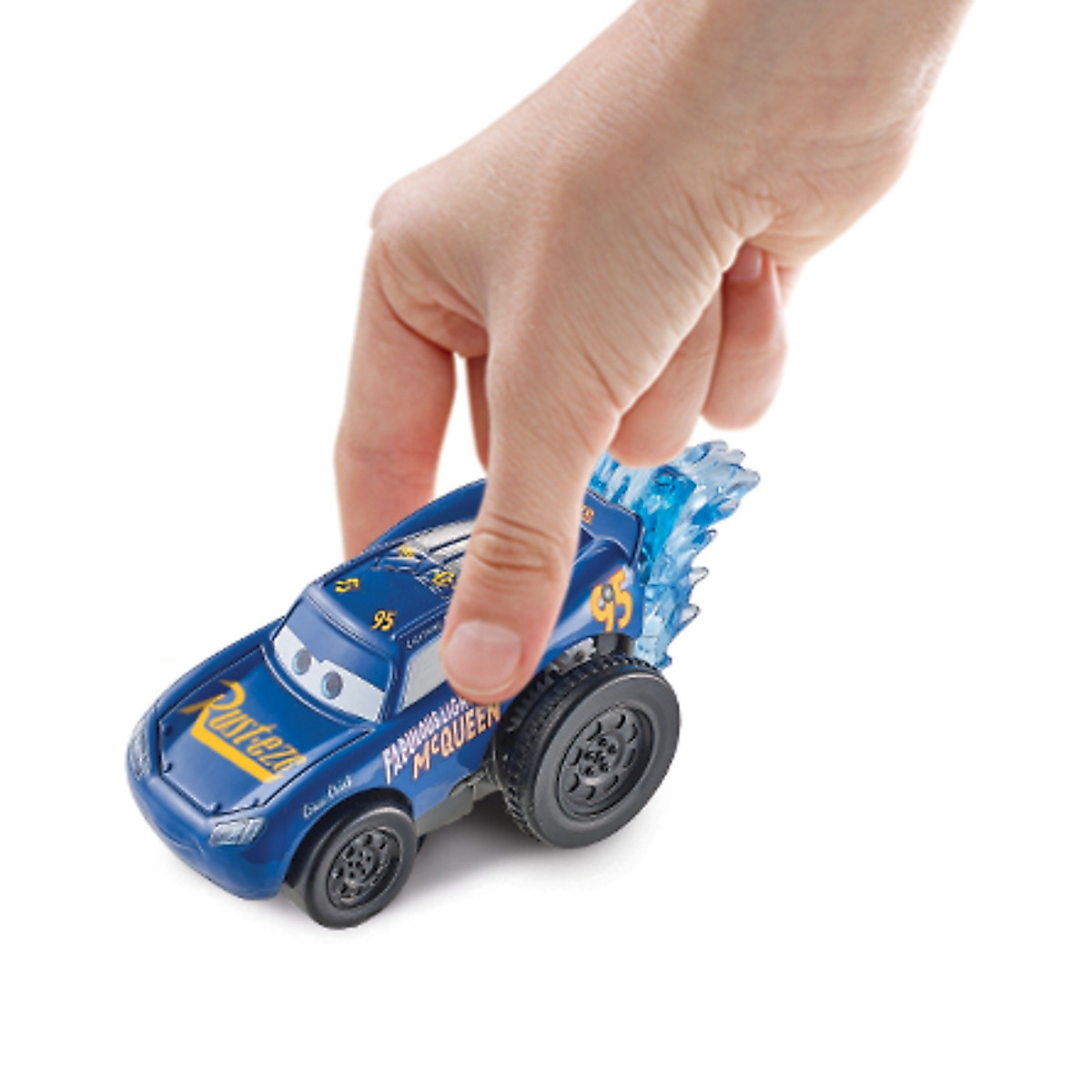 Disney Cars Toys Mega Bloks First Builders Big Building Bag with Big Building Blocks, Building Toys for Toddlers (80 Pieces)