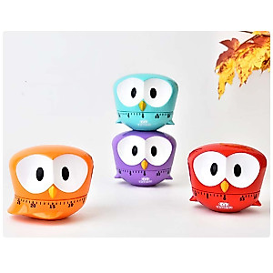 Cute Kitchen Timer-Loud Eagle Mechanical Boiled Egg Timer for Cooking,Sports,Beauty,Study (Blue Eagle)