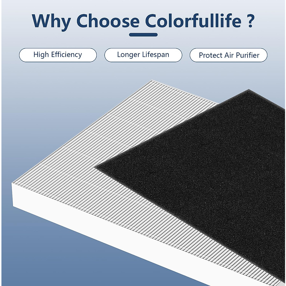 115115 Replacement Filter A Size 21 Compatible with Winix PlasmaWave 5300-2, C535, P300, 6300-2, 5300, 9000 Air Purifier, 2 True HEPA Filter 8 Carbon Pre-Filters