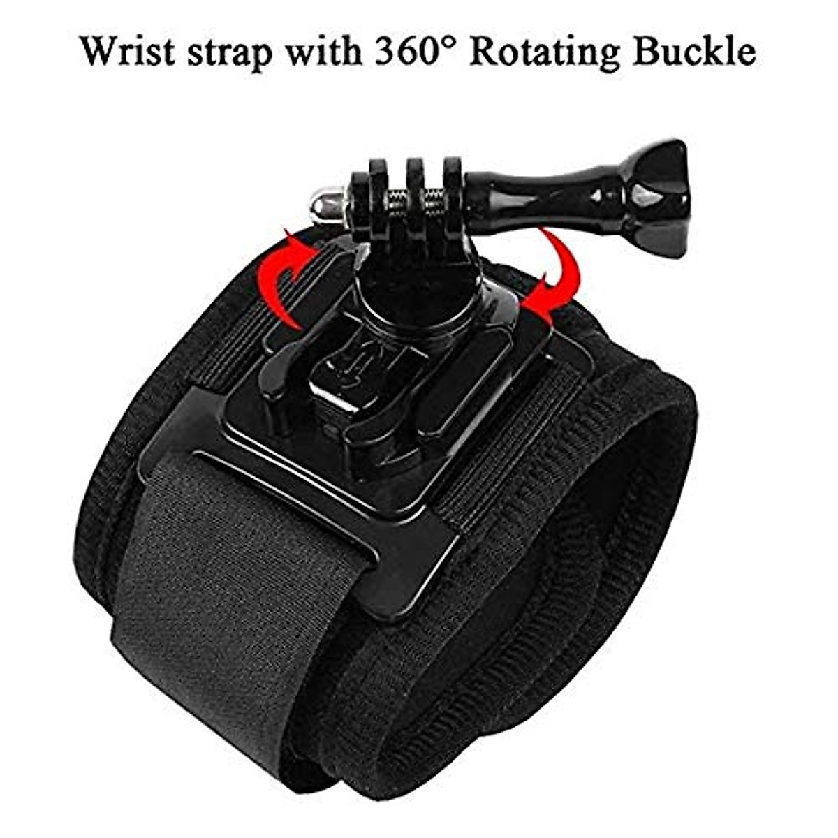 Accessories Kit for Insta360 One X3/X2/X, One R, X and GoPro Hero 9,New Quick Release Head Strap Mount + Chest Mount Harness + Backpack Clip Holder + 360°Rotating Wrist Strap