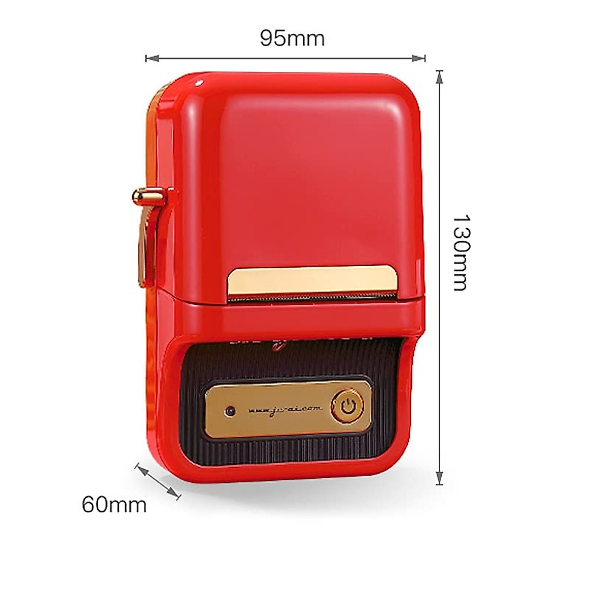 SLNFXC Thermal Mini Label Printer Labeler Shop Price Sticker Machine