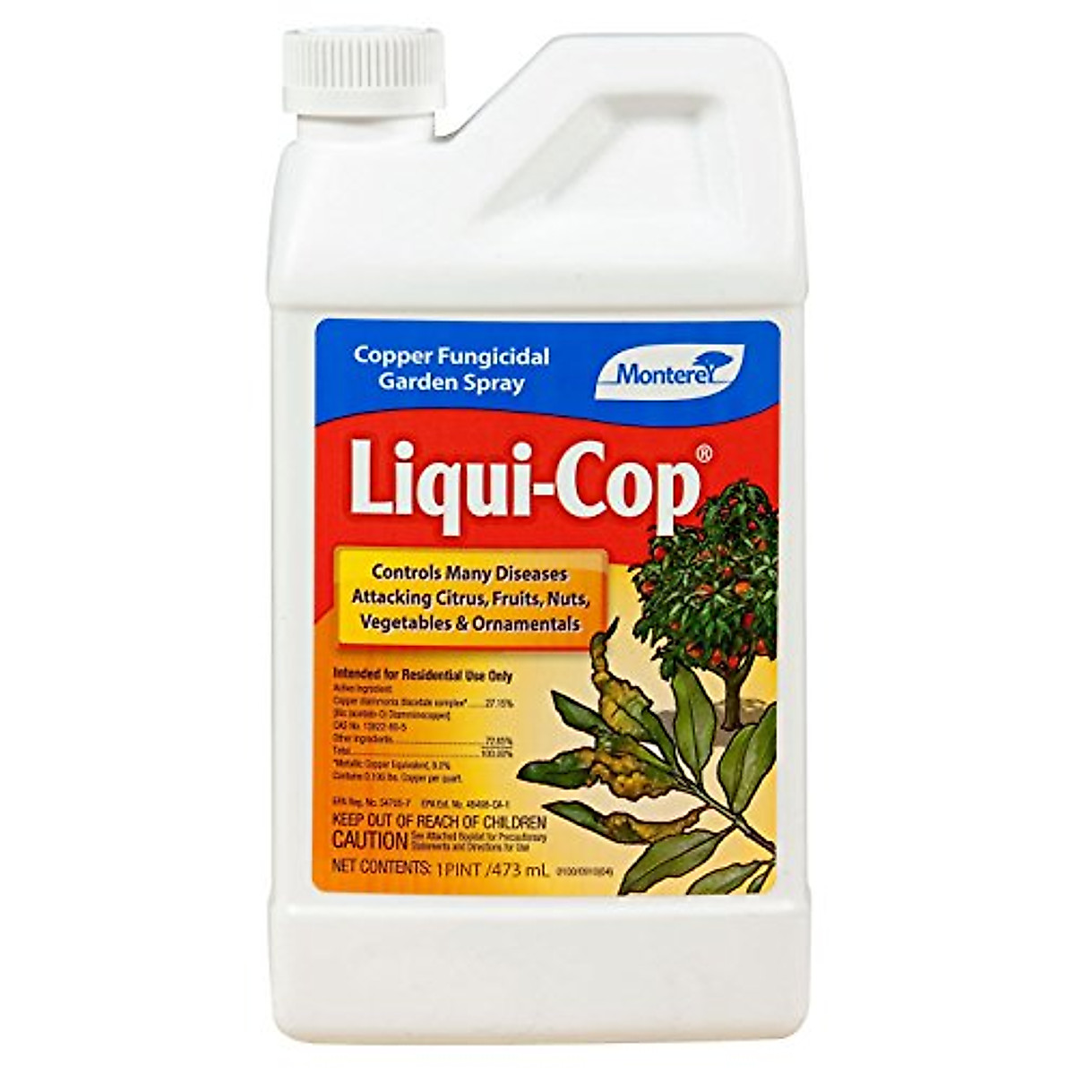 Monterey Pt Liquid Cop Conc Fungicide
