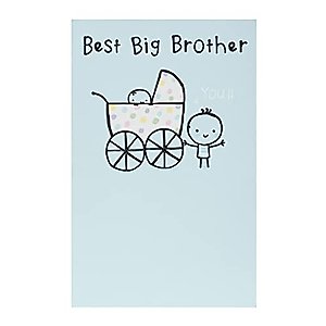 Big Brother Card - New Big Brother Card - Congratulations Big Brother Card