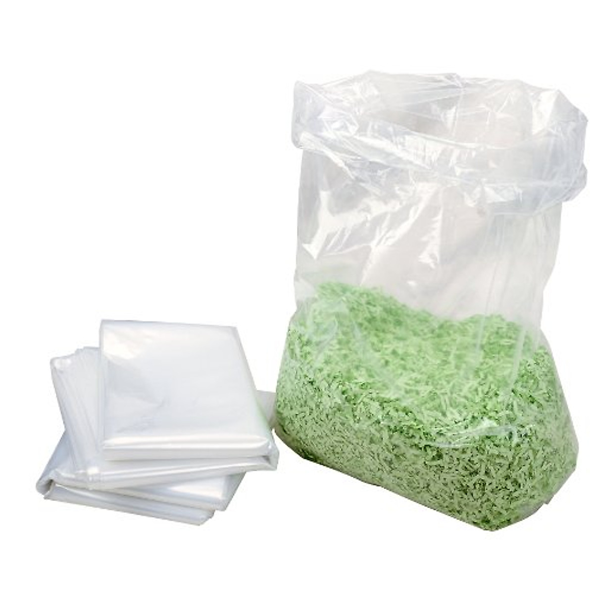 HSM 2117 Shredder Bags, 58 Gallon Capacity, 21 x 17 x 44 Inches,Clear