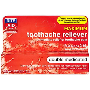 Rite Aid Toothache Relief Oral Gel - 0.42 oz