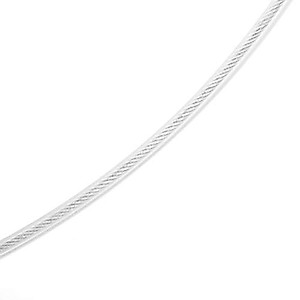 Junluck Lawn Mower Accessories, 60M Steel Wire Brush Cutter Rope, Grass Trimmer Line for Garden Pruning/Agricultural Production/Home Gardening etc, Wear Resistant & Easy to Clean