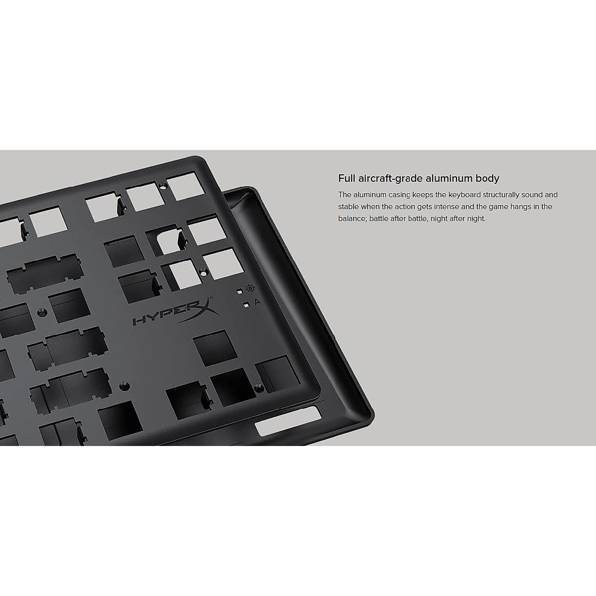HyperX Alloy Origins Core - Tenkeyless Mechanical Gaming Keyboard, Software Controlled Light & Macro Customization, Compact Form Factor, RGB LED Backlit, Linear HyperX Red Switch,Black