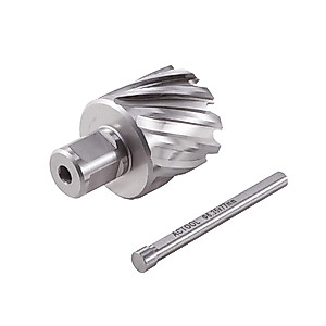 ACTOOL 1-9/16" Diameter × 1" Depth of Cut HSS ANNULAR Cutter with 3/4'' Weldon Shank