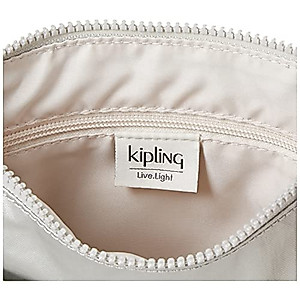 Kipling Women's Arto Small Crossbody, Lightweight Everyday Purse, Casual Shoulder Bag, Bright Metallic
