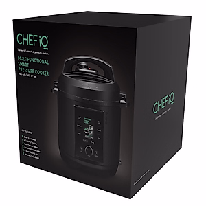 CHEF iQ Pressure Cooker with WiFi and Built-in Scale - Easy-to-Use 10-in-1 Multicooker with 1000+ Guided Recipes - Instant Meals for Foodies - 6 Quart - Family Size