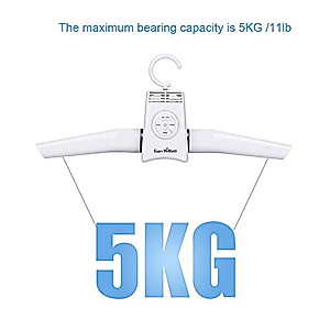 Travel Portable Foldable Electric Clothes Drying Hanger Dryer Rack Machine US Plug 110-240V for Home Office