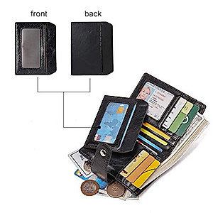 BOSTANTEN Women Designer Handbags Soft Leather Purses and Handbags Satchel Shoulder Bag Bundle with Women Leather Wallet RFID Blocking Small Bifold Wallet with ID Window