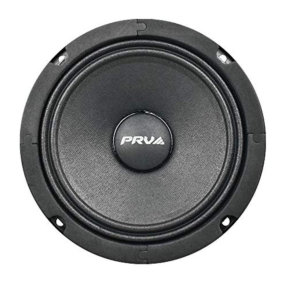 PRV AUDIO 6.5 Inch Shallow Midrange Speaker, 6MR200A-4, 200 Watts Program Power, 4 Ohm Shallow Mount Car Audio Slim Speaker, 1.5 in Voice Coil, 100 Watts RMS, Compact for Doors (Single)