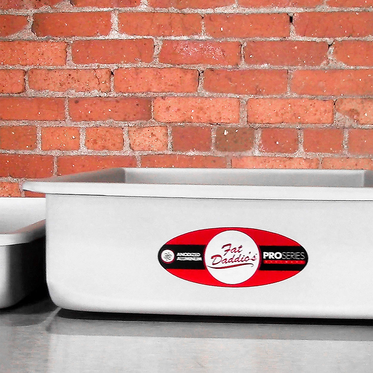 Fat Daddio's POB-8122 Sheet Cake Pan, 8 x 12 x 2 Inch, Silver