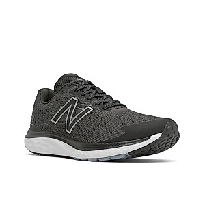 New Balance mens 680 V7 Running Shoe 9.5 Black/Star Glo