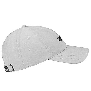 TaylorMade Men's Lifestyle Tradition Relaxed Adjustable Hat, Grey, One Size