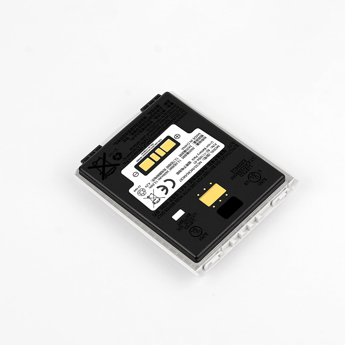 MC55 Barcode Scanning Collector Battery for Zebra MC55 MC55A0 MC55E0 MC65 MC67 MC659B MC5590 mc67na MC55A MC56 MC5574 MC55X(3600MAH)