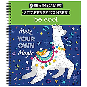 Brain Games - Sticker by Number: Be Cool