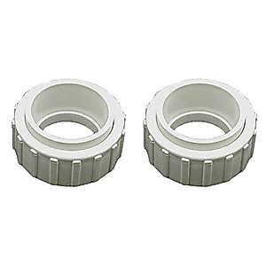 Hayward 2-Inch Union Nut Tailpiece Salt Generator Pool Replacement (2 Pack)