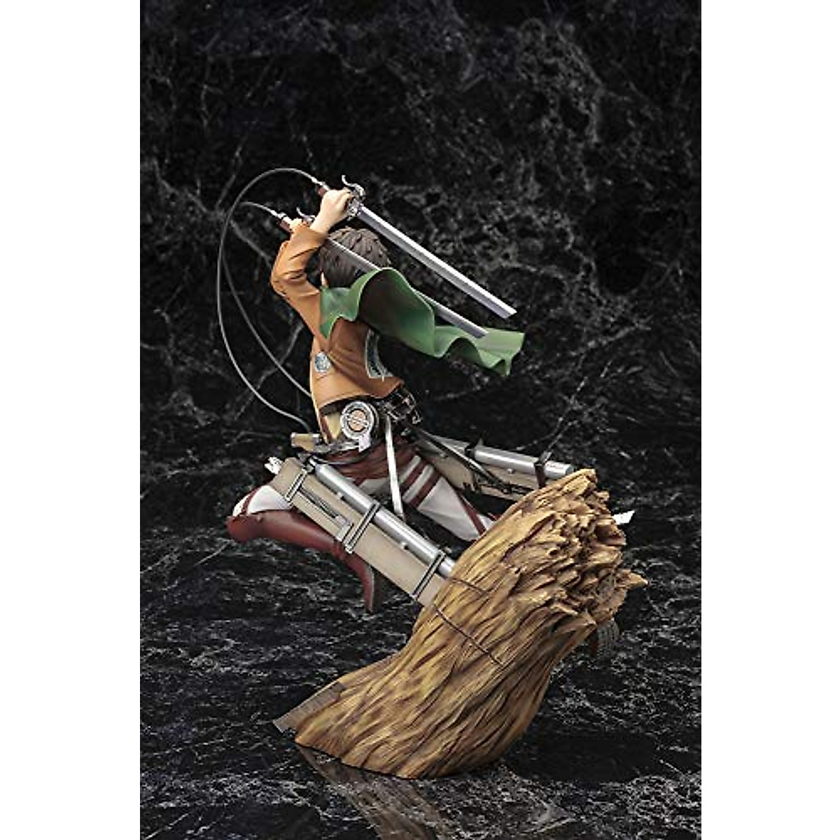 Kotobukiya Attack On Titan: Eren Yeager (Renewal Package Variant) ArtFX J Statue, Multicolor