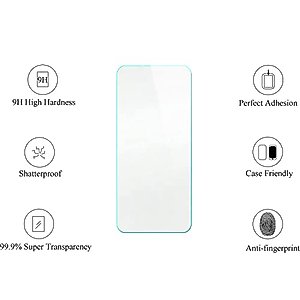 Case for Infinix Smart 7 Plus Case Compatible with Infinix Smart 7 Plus Phone Case Cover [with Tempered Glass Screen Protector][PC + TPU 2 in 1][Ring Support] [Colorful Reflect Light] IMDL-LS