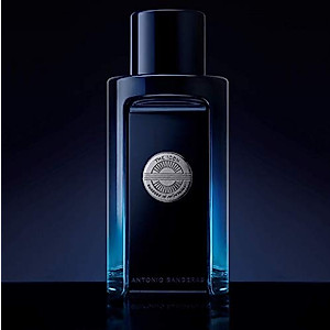Banderas The Icon Eau De Toilette For Men - Long Lasting - Virile, Elegant, Trendy And Sexy Scent - Wood, Amber, And Sandalwood Notes - Ideal For Special Events - 3.4 Fl Oz