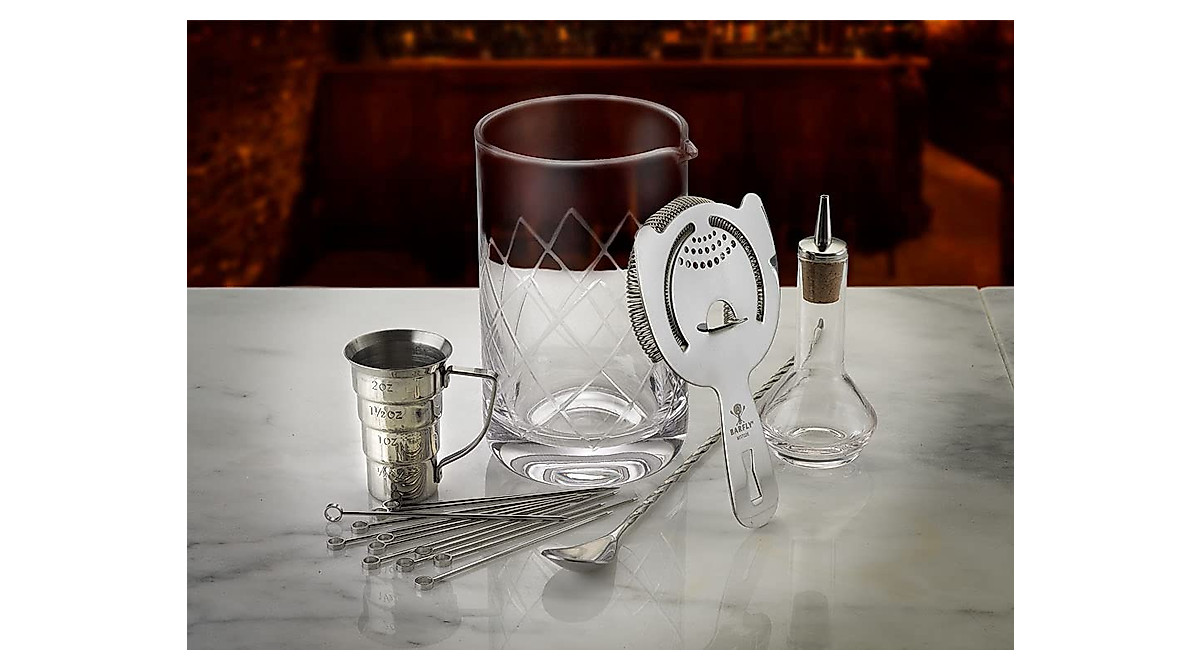 Barfly Manhattan Cocktail Kit | Premium Stainless Steel Barware