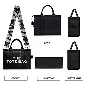 Fancy Forest The Tote Bag for Women with Zipper, Large/Medium/Small Size, Canvas tote bags