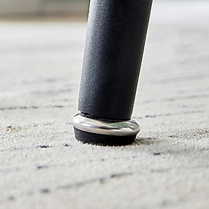 40'' Round Glass Dining Table with 0.3'' White Imitation Marble Tempered Glass Desktop, Modern Dining Table with 4 Metal Legs for Dining Room Kitchen Living Room.