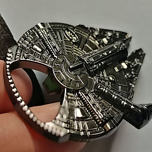 Star Wars Millenium Falcon Metal Bottle Opener - Non-magnetic Opener 2.4" Version