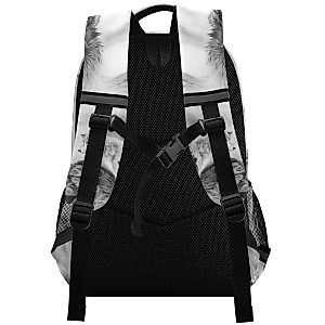 Wolf Animal Backpack for Students Boys Girls School Bag Travel Daypack