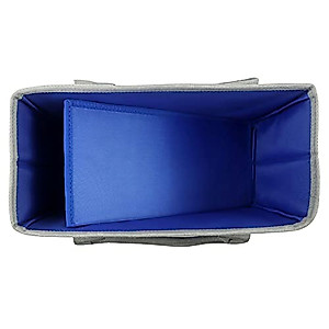 Portable Desktop Tote and Stock Organizer,Craft Storage Tote Bag, Journal Caddy,Office Desk Organizer, for Travel Shopping,Crafts Makeup Paper